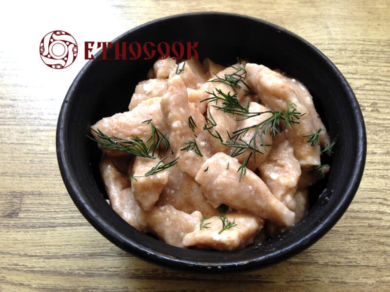 Cheese Dumplings Halushky Traditional Recipe