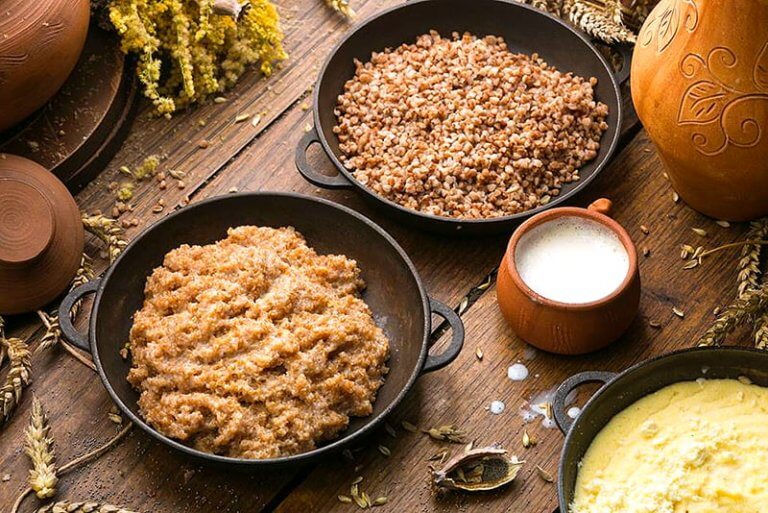 Traditional Kossack's food in Ukraine - Etnocook