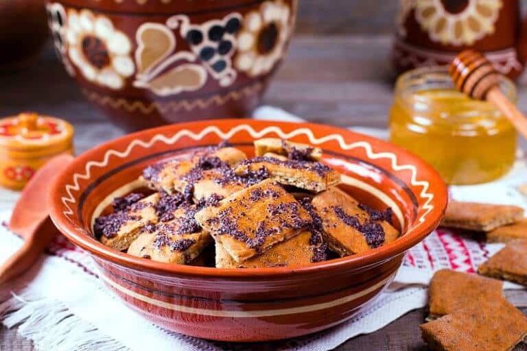 Traditional Kossack's food in Ukraine - Etnocook